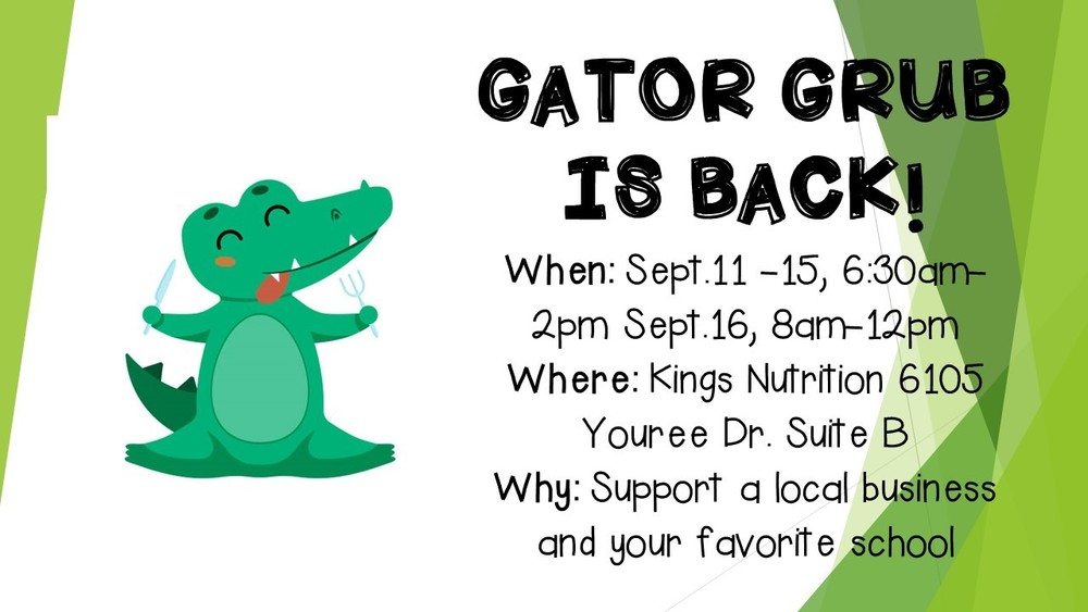 Gator Grub Night | A. C. Steere Elementary