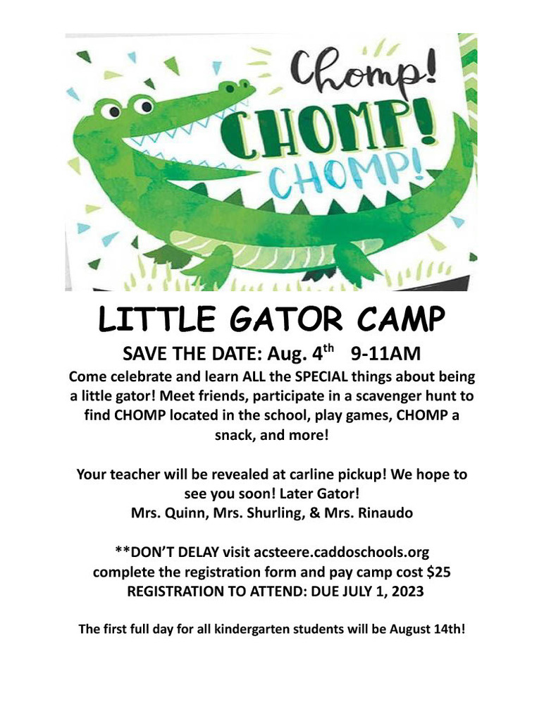 Little Gator Camp | A. C. Steere Elementary